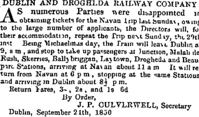 Railway and Railway Stations - Navan & District Historical Society